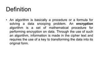 Encryption pres | PDF | Programming Languages | Computing
