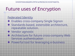 Cryptography Overview Presentation circa 2005 | PPTX