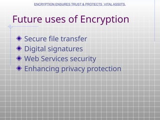Cryptography Overview Presentation circa 2005 | PPTX