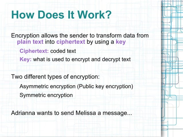 Encryption presentation final | ODP | Computing | Technology & Computing