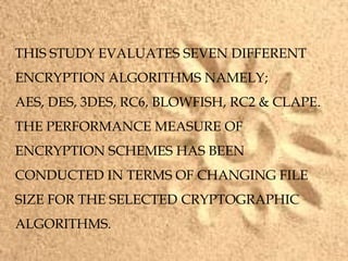 Encryption symmetric key | PPT