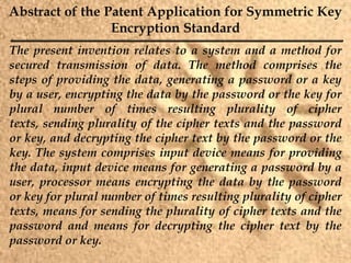 Encryption symmetric key | PPTX | Computer Software and Applications | Computing