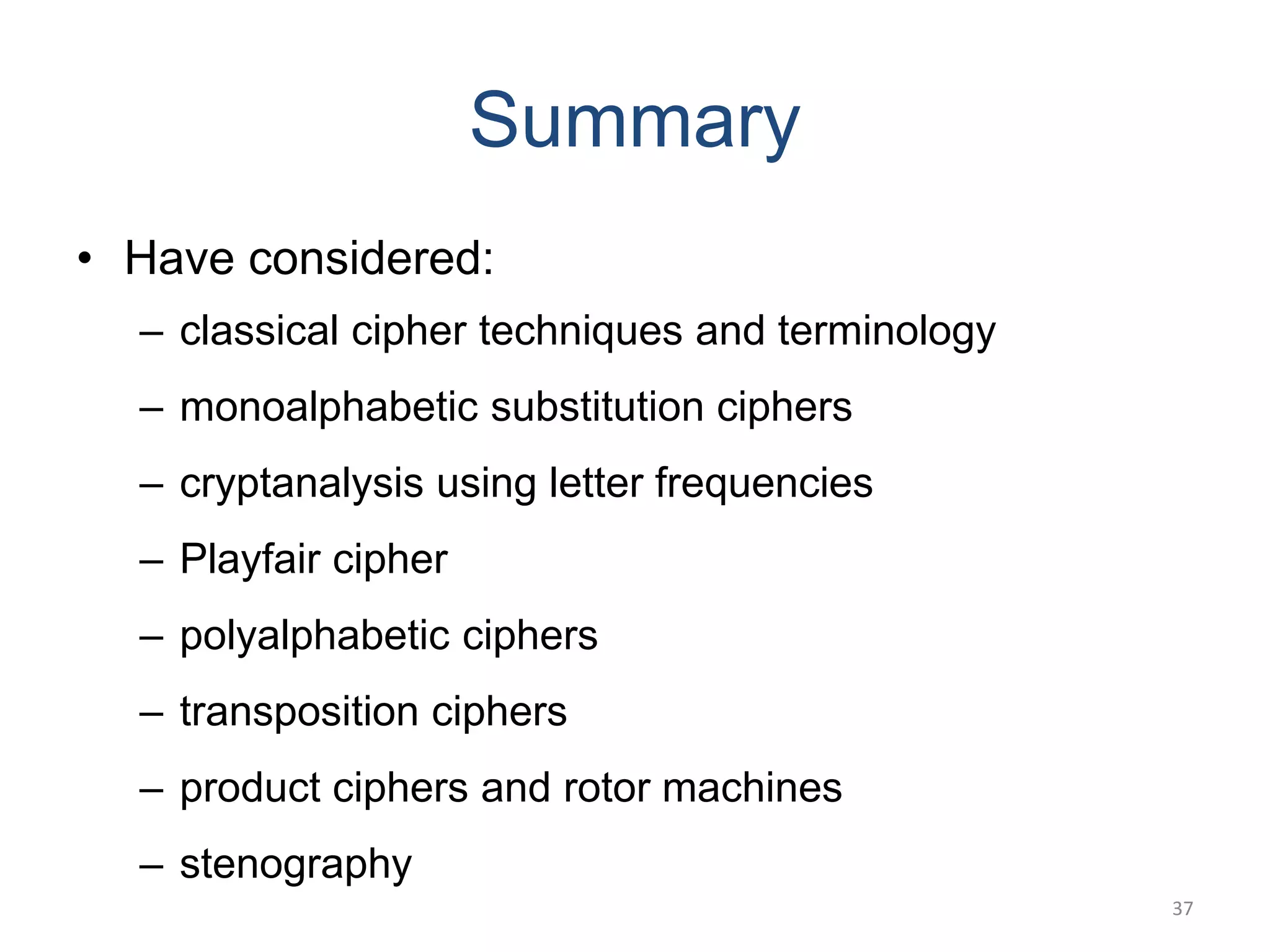 EncryptionTechChap2.ppt