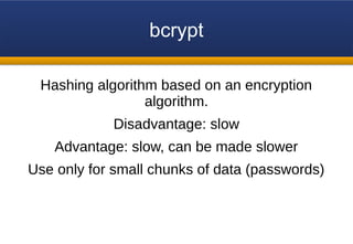 Encryption Techniques | ODP