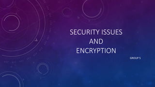 Encryption techniques | PPT