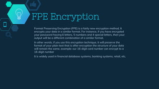Encryption techniques | PPT