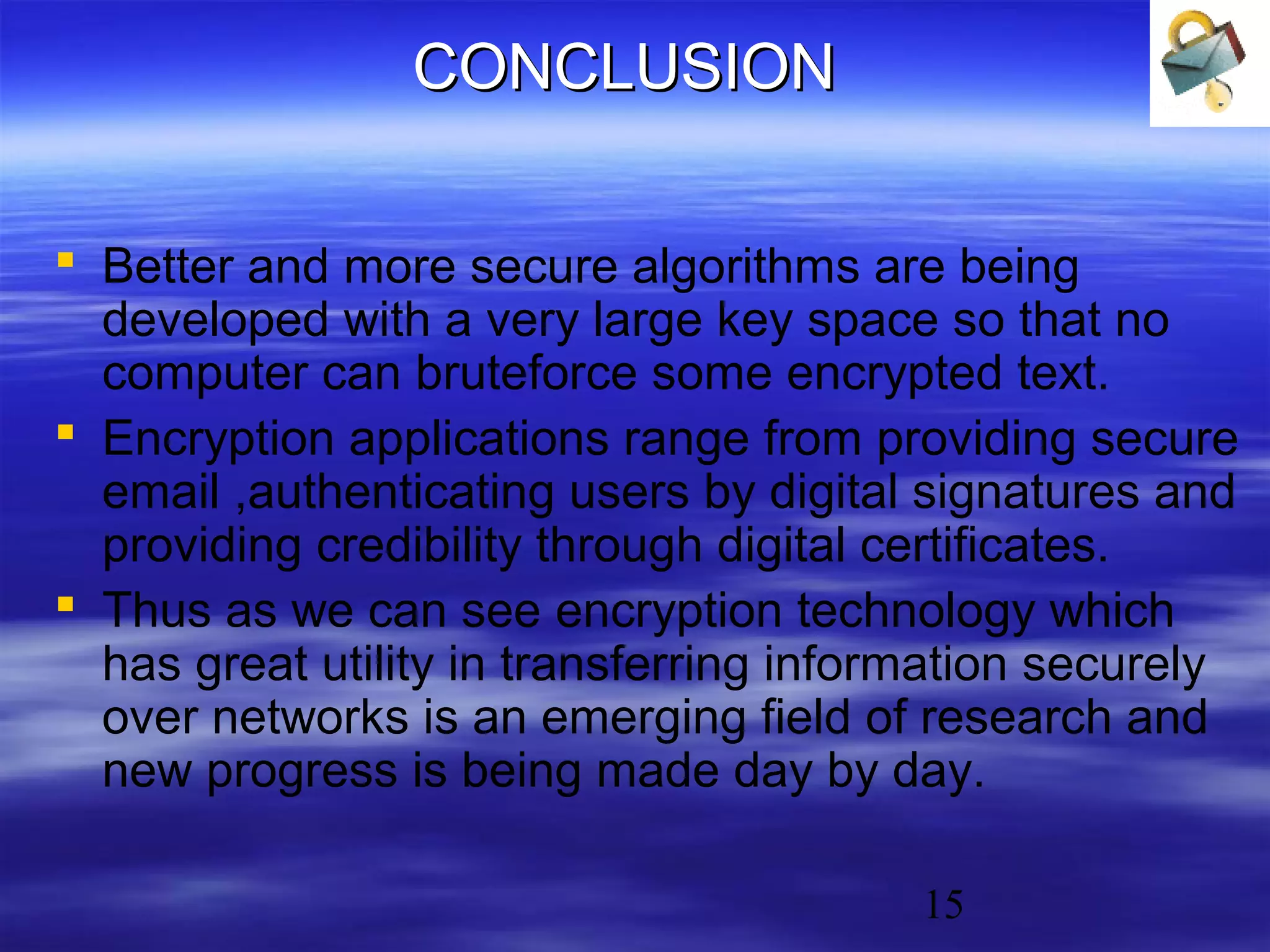 Encryption technology | PPT