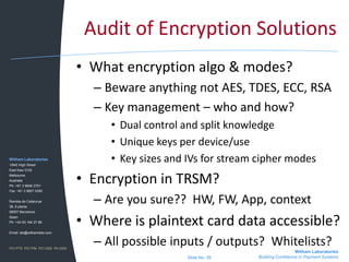 Encryption vs tokenisation (for share) | PPT