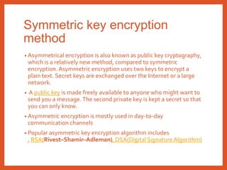 Encrytion ppt | PPTX
