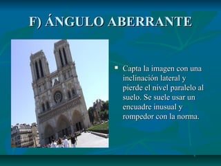ENCUADRE DE LA IMAGEN FOTOGRÁFICA | PPT