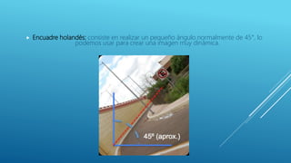 Tipos de encuadre para una fotografía | PPTX