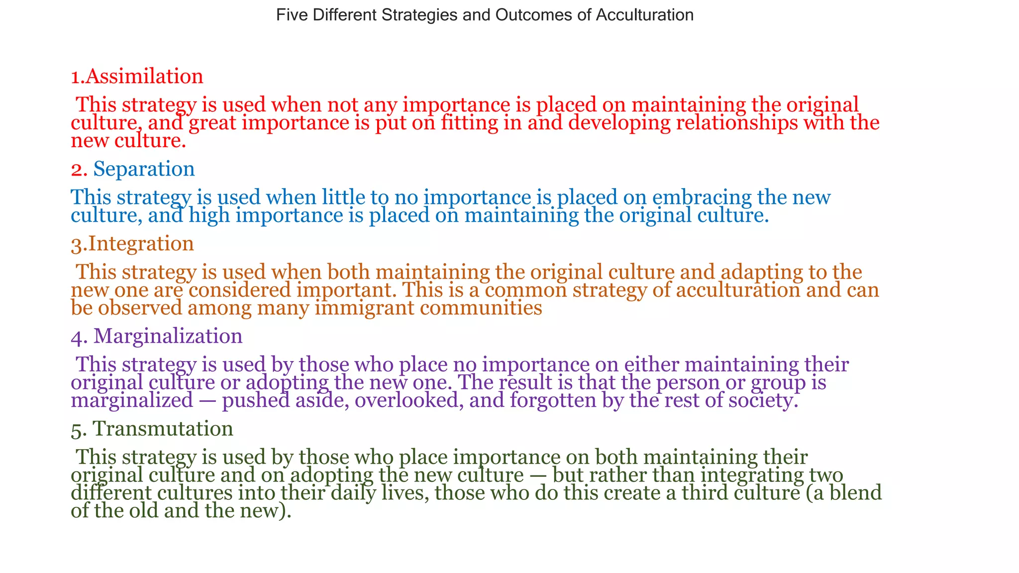 encultration and accultration | PPTX