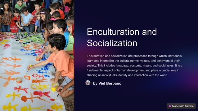 Enculturation-andjsid-Socialization.pptx | Free Download