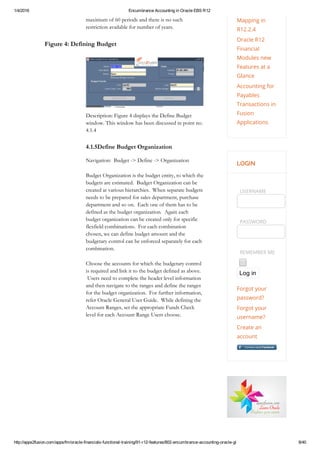 Encumbrance accounting in oracle ebs r12 | PDF