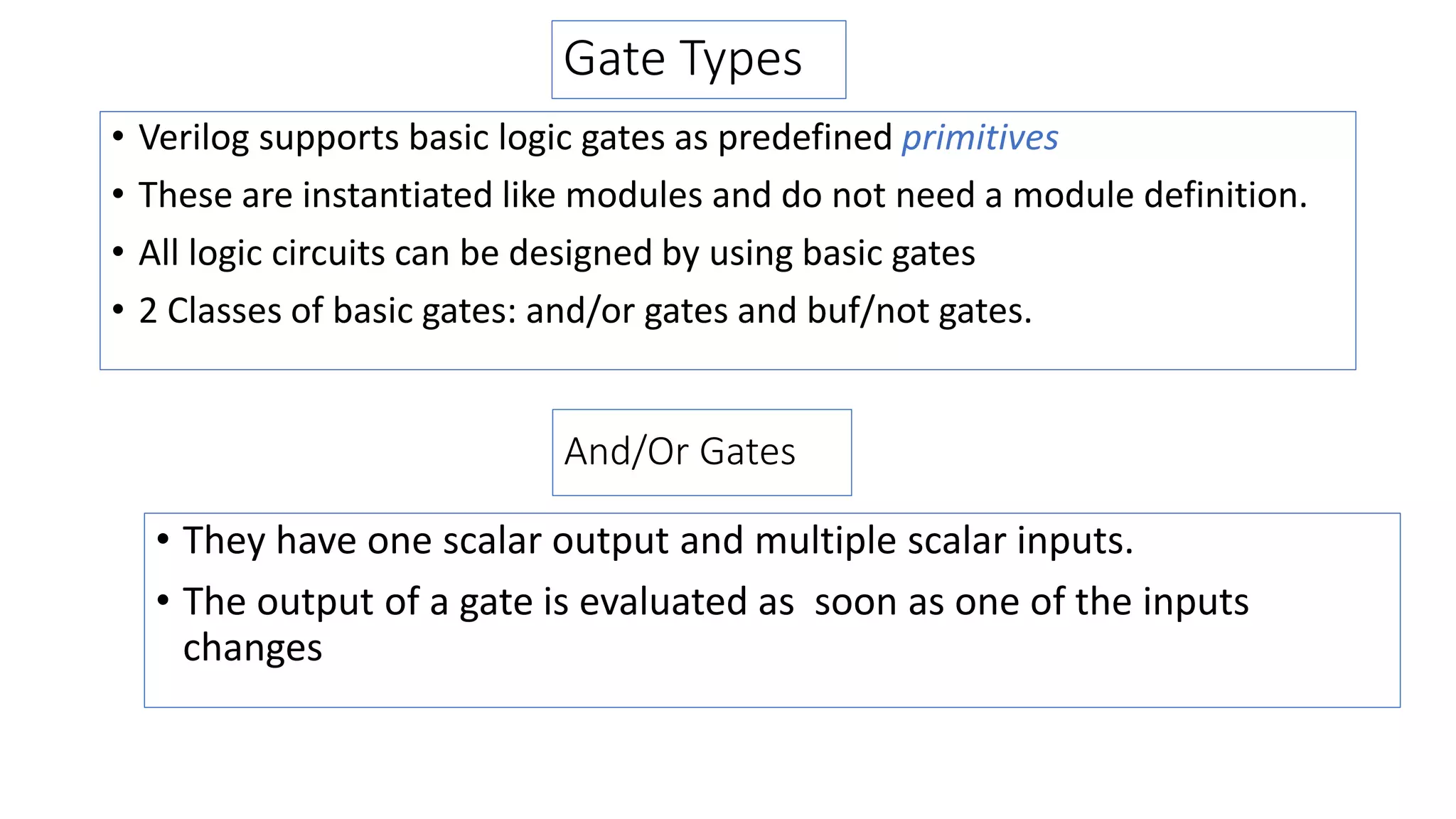 gate level modeling | PPTX | Programming Languages | Computing