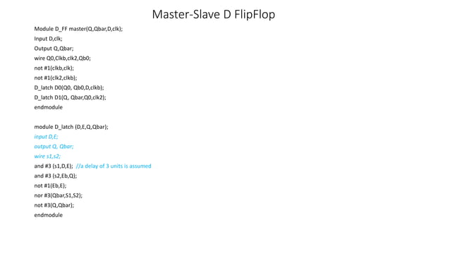 gate level modeling | PPTX | Programming Languages | Computing