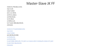 gate level modeling | PPTX