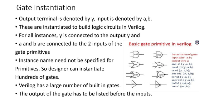 gate level modeling | PPTX | Programming Languages | Computing