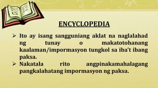 Example of Reference Book-ENCYCLOPEDIA.pptx