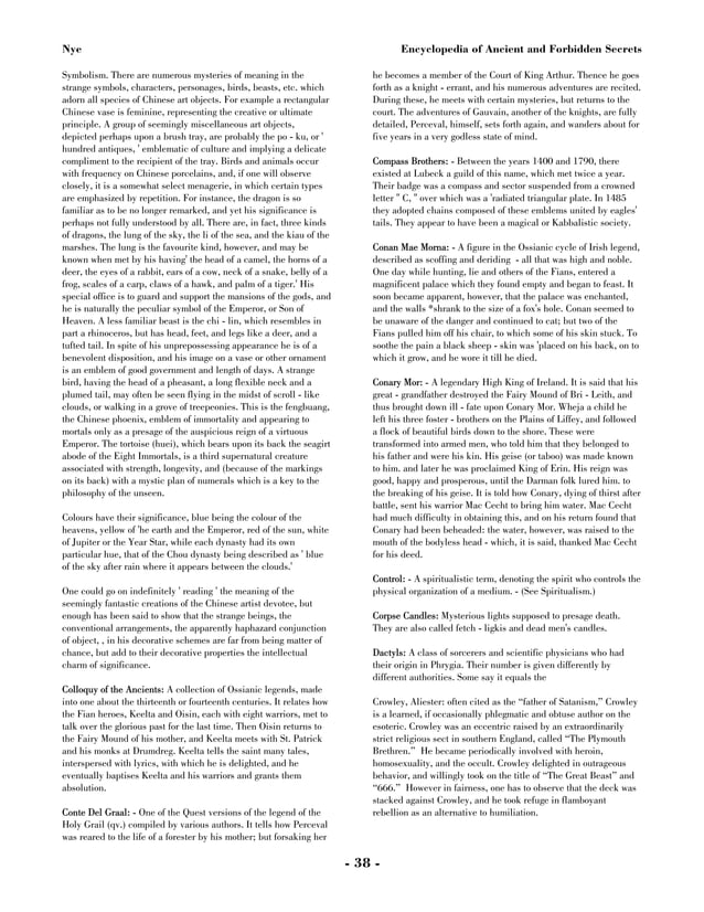 Encyclopedia Of Ancient And Forbidden Secrets | PDF | Judaism ...