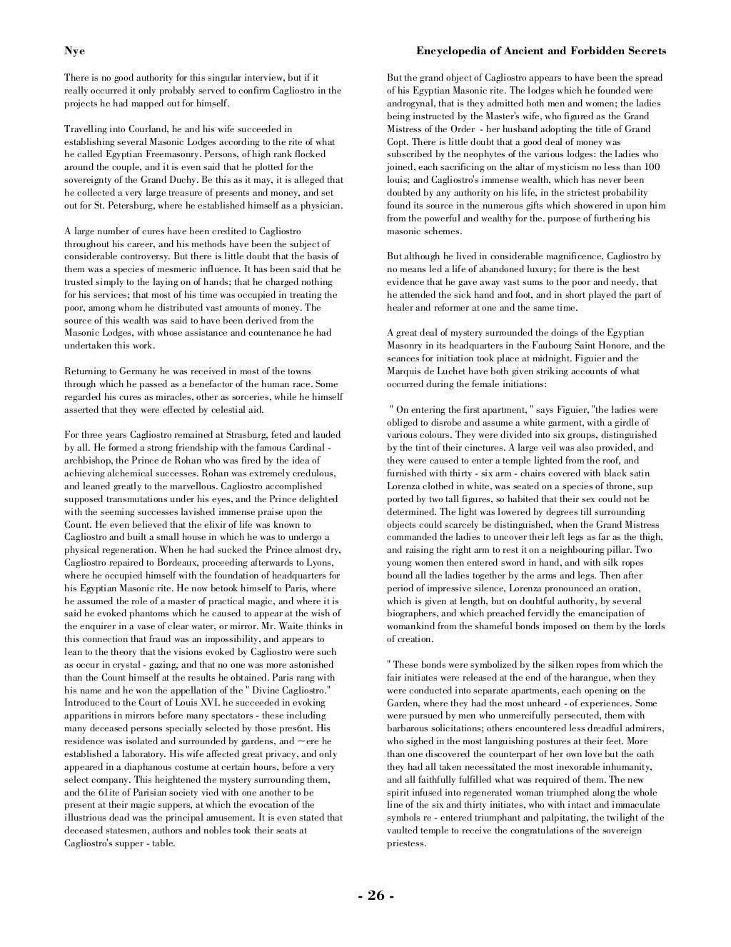 Encyclopedia of ancient & forbidden secrets | PDF