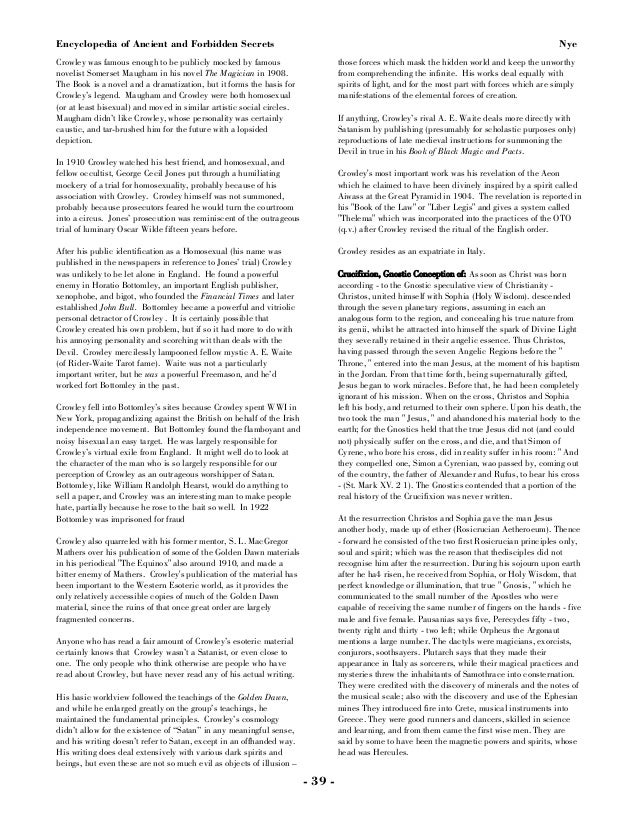 Encyclopedia of ancient & forbidden secrets | PDF