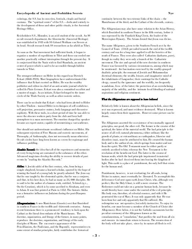 Encyclopedia of ancient & forbidden secrets | PDF