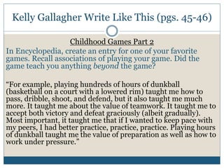 Encyclopedia of an Ordinary Life Writing Prompts, Adapted from ...