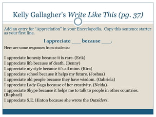 Encyclopedia of an Ordinary Life Writing Prompts, Adapted from ...