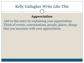 Encyclopedia of an Ordinary Life Writing Prompts, Adapted from ...