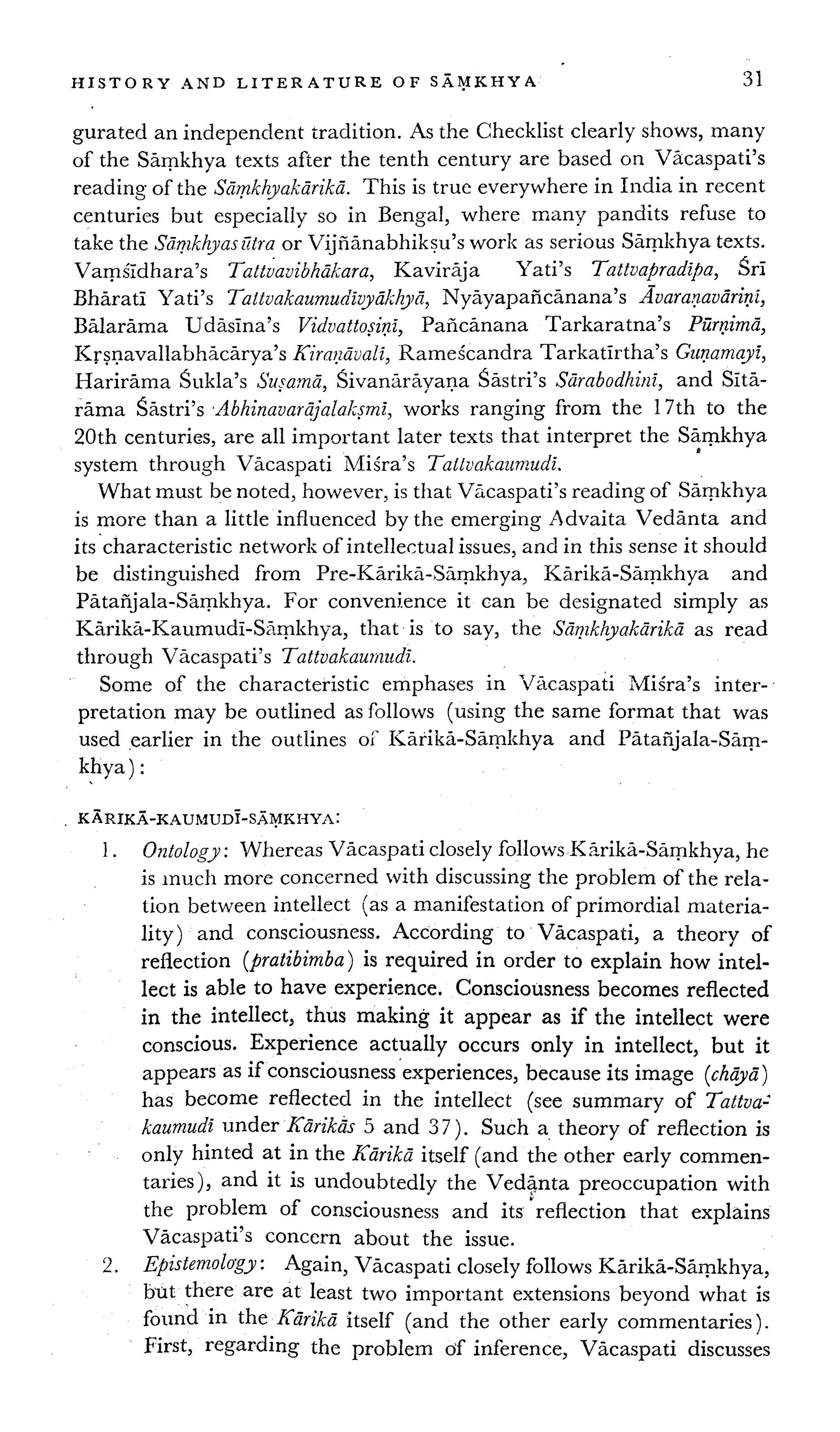 Encyclopedia of indian philosophies vol 4 - samkhya a dualist tradition ...