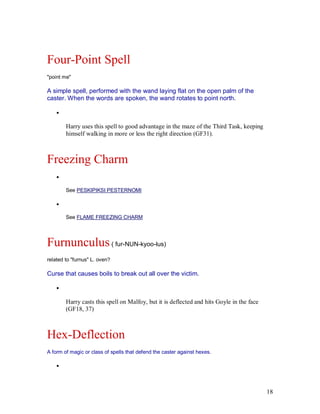 Encyclopedia of spells | PDF