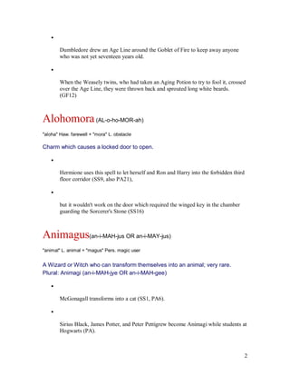 Encyclopedia of spells | PDF