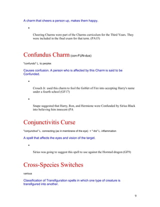 Encyclopedia of spells | PDF