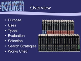 Encyclopedias | PPTX