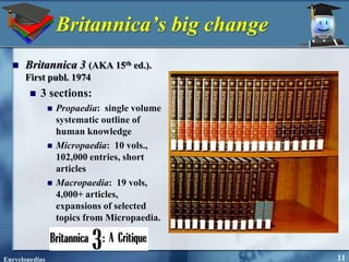 Encyclopedias | PPTX