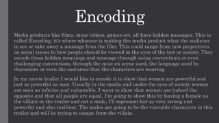 Encoding & Decoding | PPTX