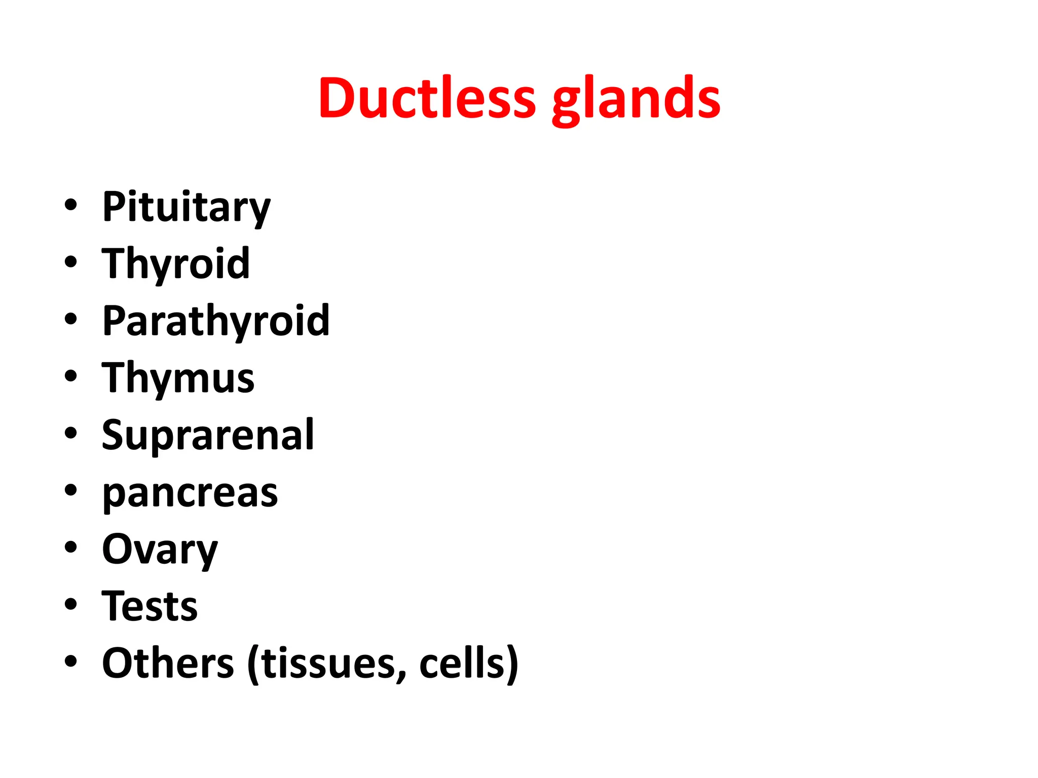 endocrine system ductless glands ppt .pptx