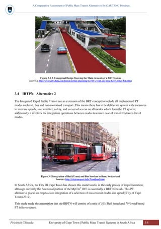 Cost-Benefit Analysis of Gautrain Vs Rea Vaya BRT System | PDF | Rail Travel | Travel Type
