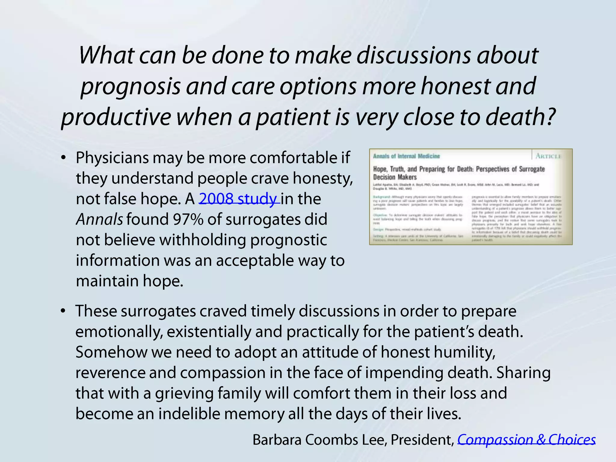 End of-life barbara coombs-q2 | PPTX