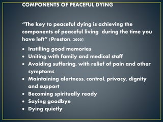 End of-life care | PPTX