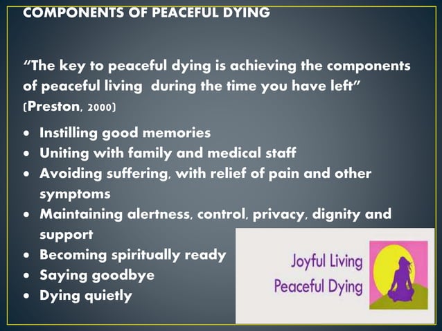 End of-life care | PPTX | Lung and Respiratory Health | Diseases and Conditions