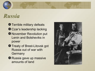 End of WWI | PPT