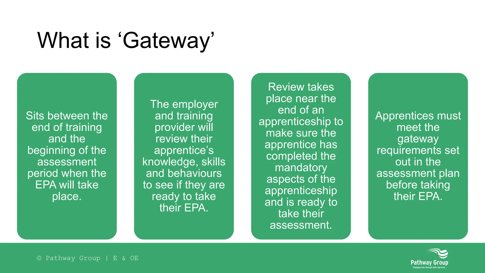End-Point Assessment Organisations EPAOs - Apprenticeship Training ...