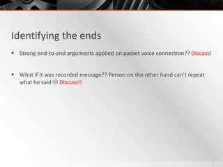 End to-end arguments in system design | PPTX