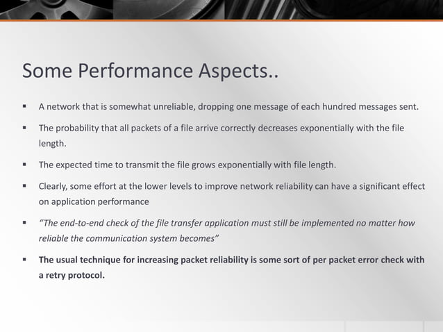 End to-end arguments in system design | PPTX | Computer Networking | Computing