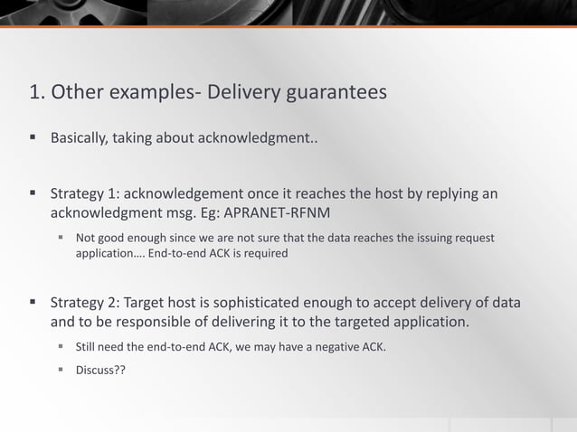 End to-end arguments in system design | PPTX | Computer Networking | Computing