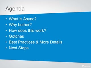End to-end async and await | PPTX | Web Development | Internet