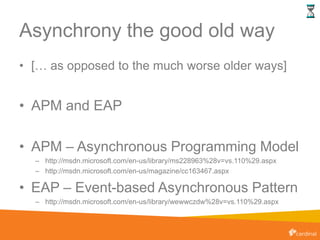 End to-end async and await | PPTX | Web Development | Internet