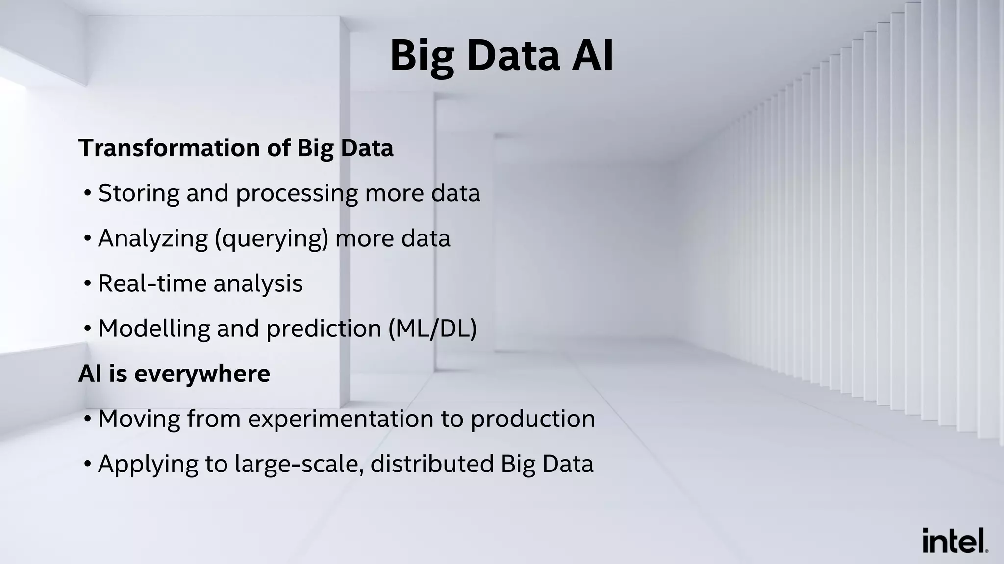 End-to-End Big Data AI with Analytics Zoo | PPT